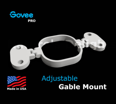 Govee Permanent Outdoor Lights Pro Gable Mounting Brackets - Gables ...