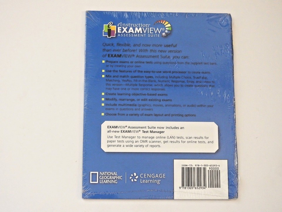 Cengage National Geographic Learning: Reading for Today CD-ROM Fourth ...