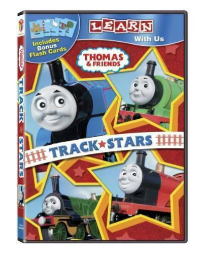 Thomas Friends - Track Stars (DVD, 2011, With Flashcards) for sale ...