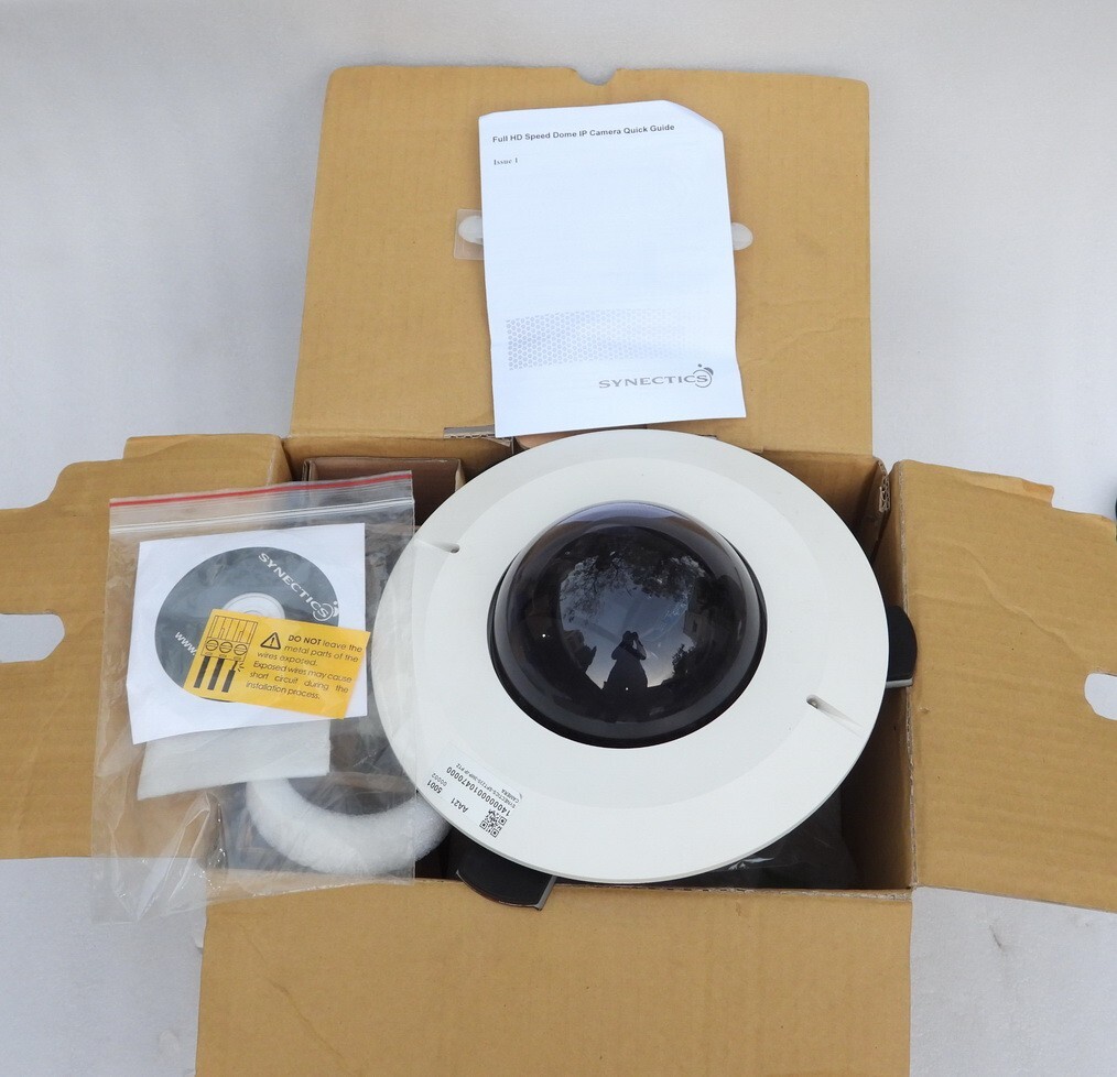 SYNECTICS FULL HD RT SPEED DOME IP NETWORKING S-PTZ20-3MP SECURITY ...