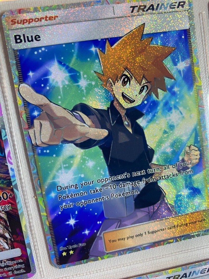 Blue Trainer Holographic Pokémon TCG Pocket - Printed Sharp! | Mythical ...