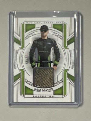 2025 National Treasures Racing Sam Mayer Race-Used Tires /99 | eBay