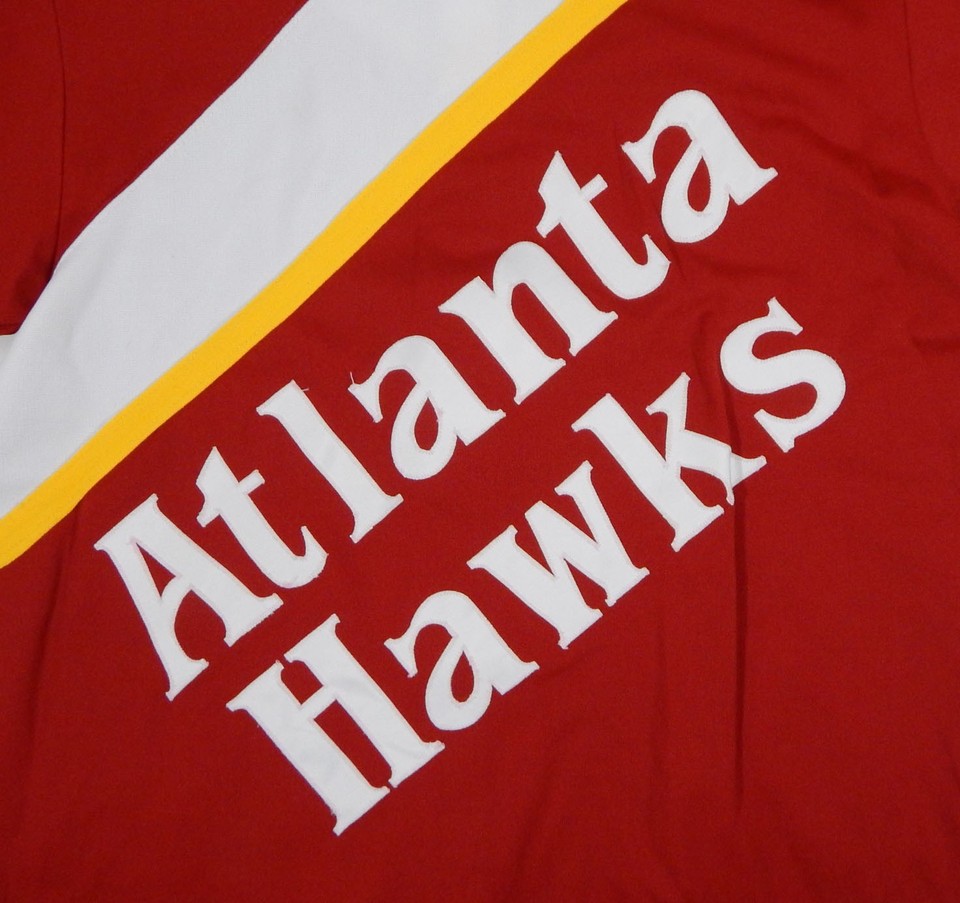 1989-90 Atlanta Hawks Kenny Smith #31 Game Used Red Warm Up Jacket ...