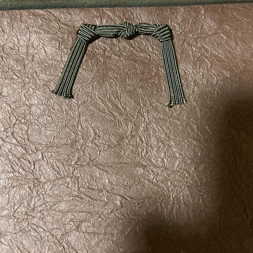 Inshu Washi Book Azuki Color Japan Retro Good Condition Stationery Item ...