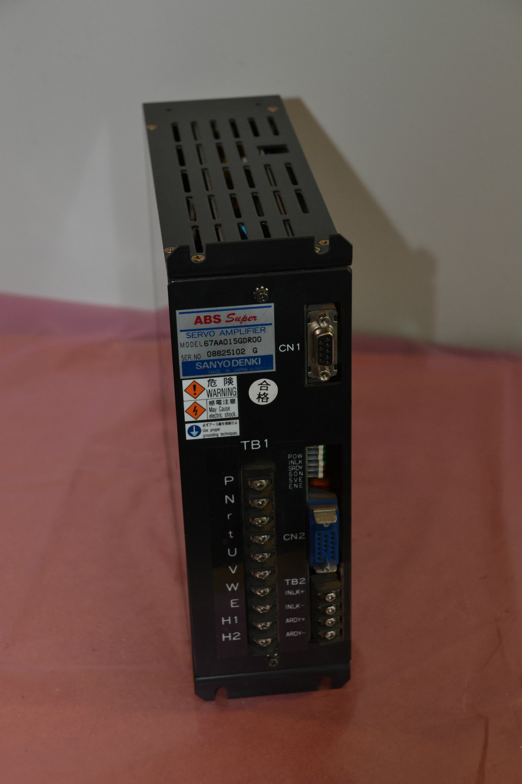 SANYO DENKI ABS SUPER SERVO AMPLIFIER 67AA015GDR00 | eBay