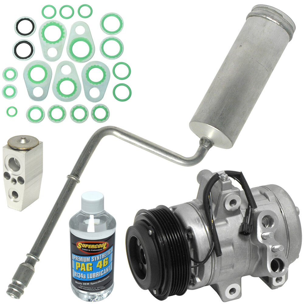 A/C Compressor Kit-RS, MPI, Turbo UAC KT 2939 fits 08-11 Ford Focus 2 ...