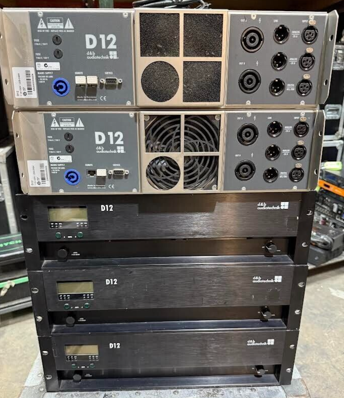 (1) D&B Audiotechnik D12 Power Amp With NL8 (True Heart Sound) | eBay