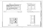 Frank Lloyd Wright, Prairie School home, house plans, narrow lot, 3-4 ...