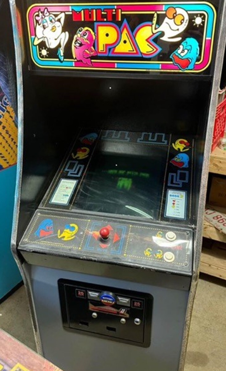 PAC-MAN MULTI PAC ARCADE MACHINE 1998 (Excellent Condition) *RARE* | eBay