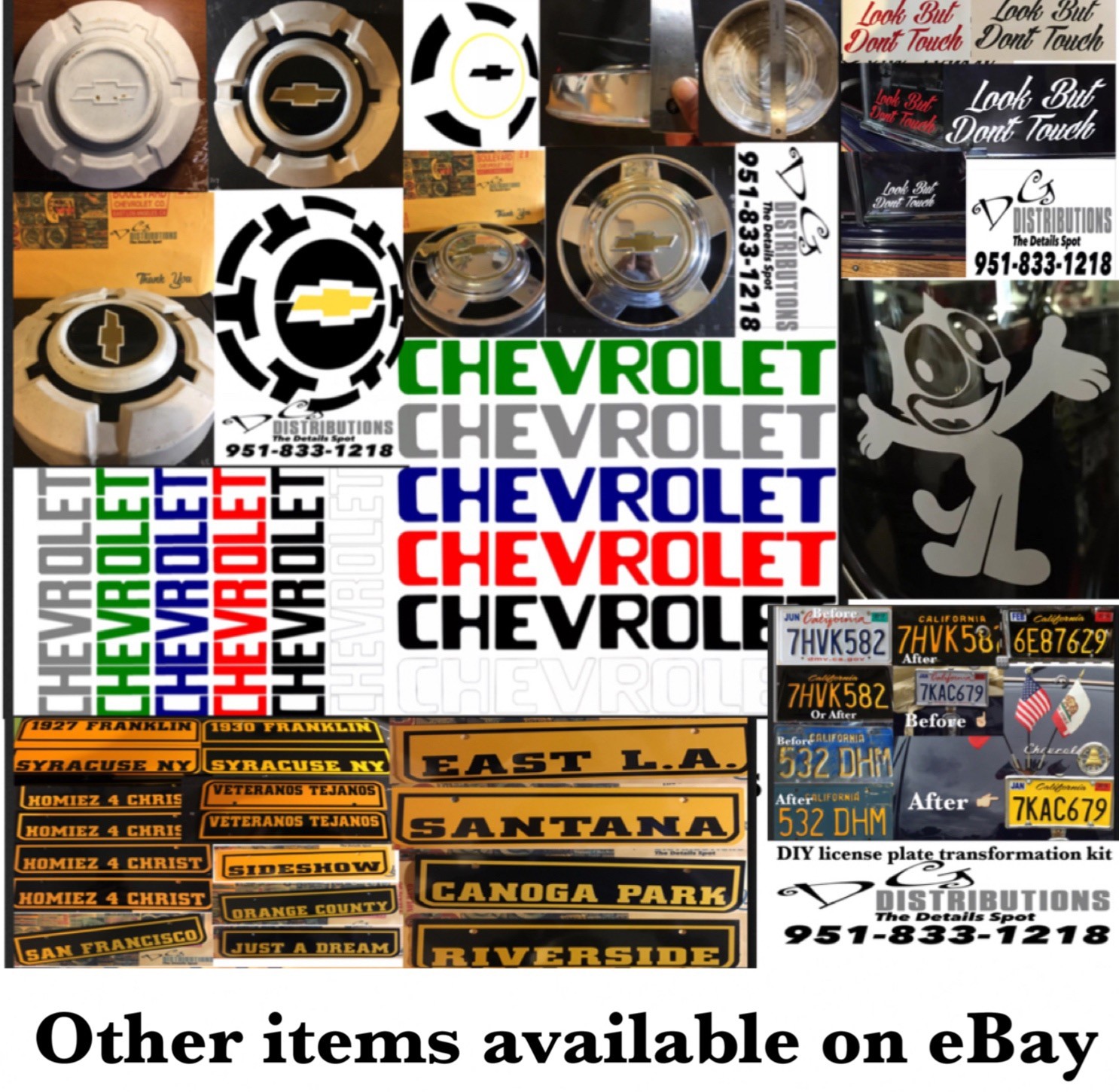 1967-1974 Chevy C10 vintage hubcap decals you get enough for 4 hubcaps ...