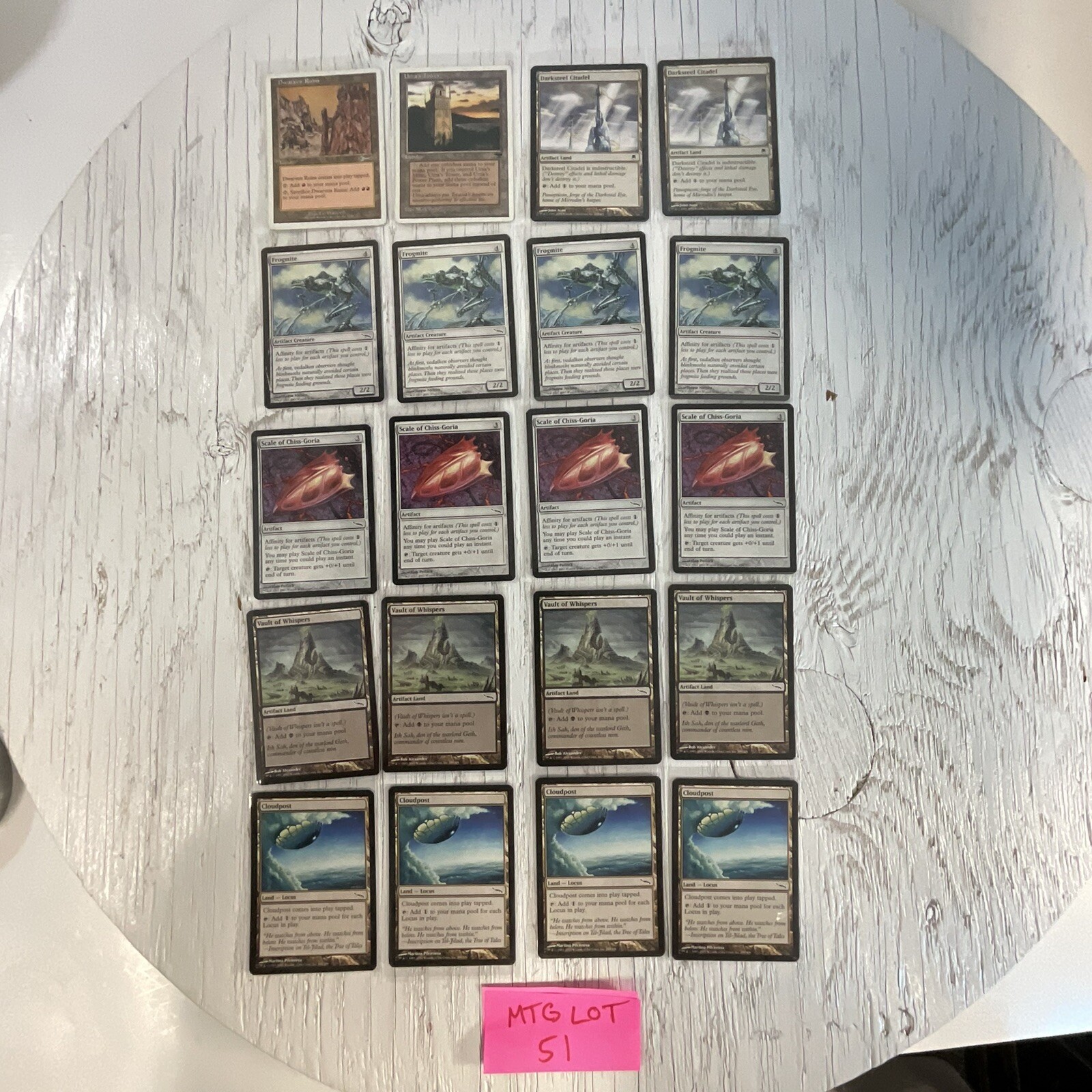 MTG Magic The Gathering 20 Card Lot Beatdown Urza’s Legacy Apocolypse ...