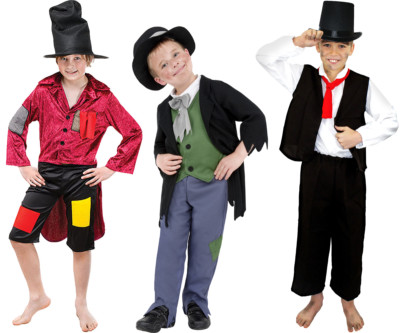 BOYS POOR VICTORIAN COSTUME ARTFUL DODGER KIDS HISTORICAL BOOK DAY ...