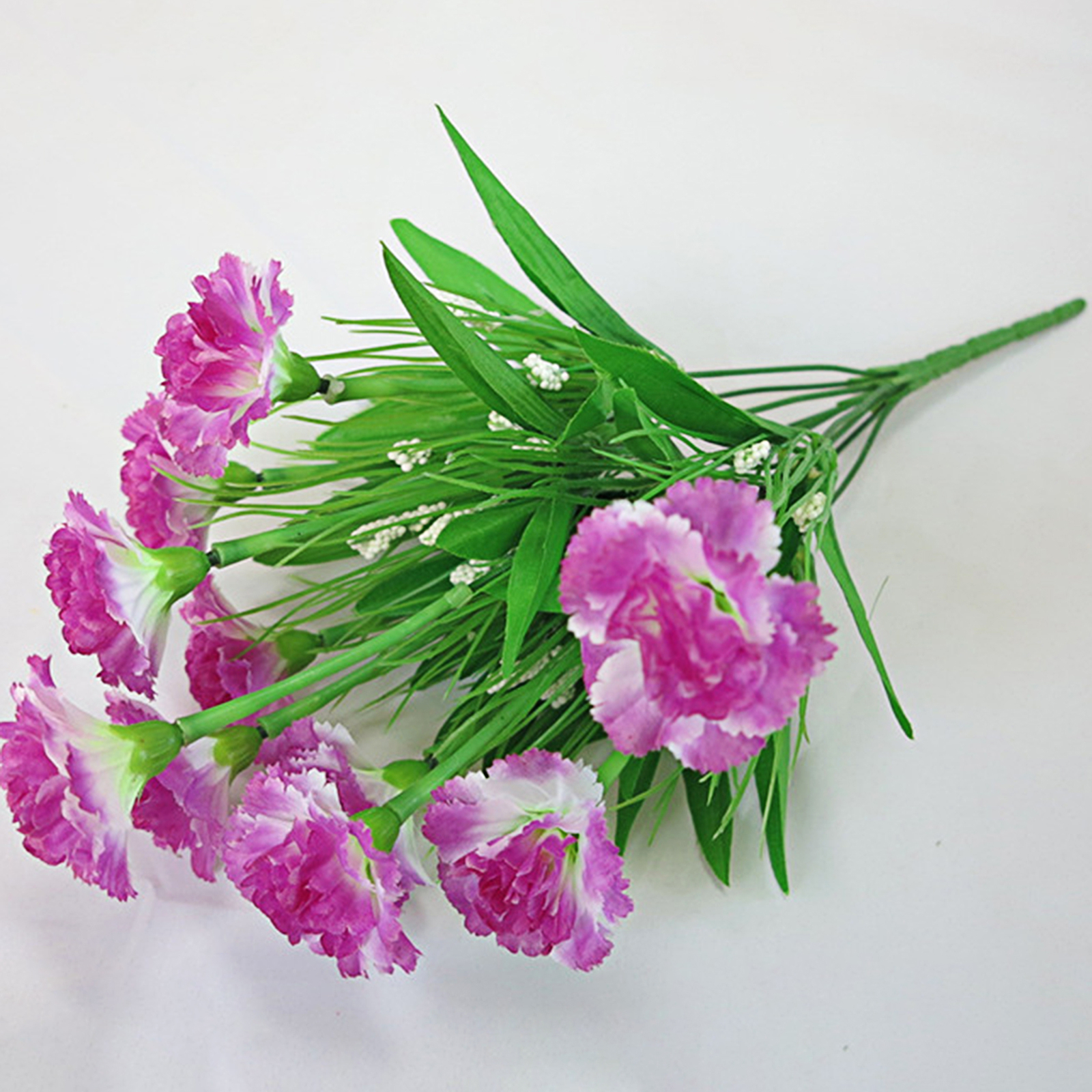 1 Bouquet Fake Carnation Exquisite Real Touch Festival Mother Day False ...