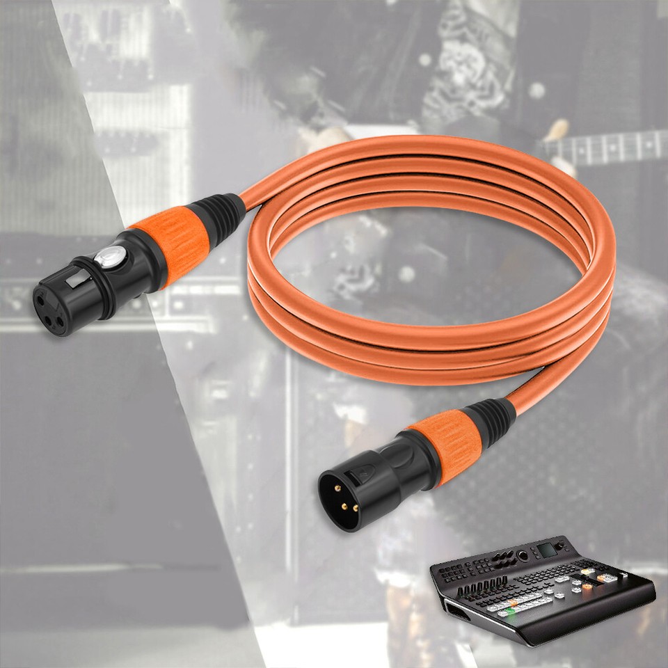 XLR Speaker Cable Male To Female Microphone Extension Cord for ...