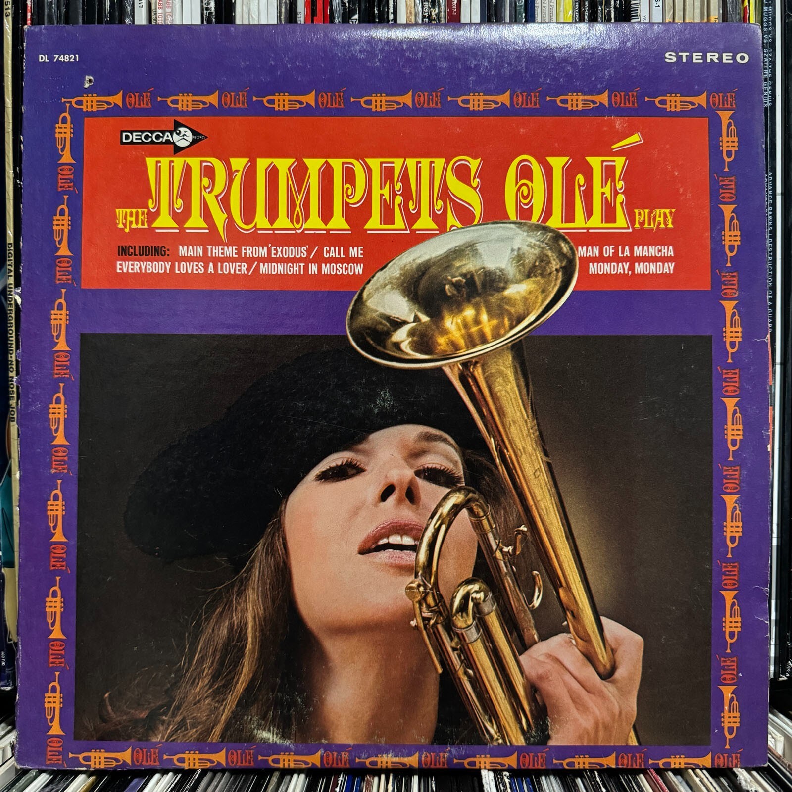TRUMPETS OLE - THE TRUMPETS OLÉ PLAY (VINYL LP) 1966!! RARE!! DECCA ...