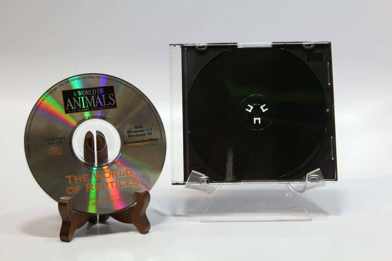 World of Animals Reptiles - PC CDROM - 1998 - LOOSE - Cleaned & Tested ...