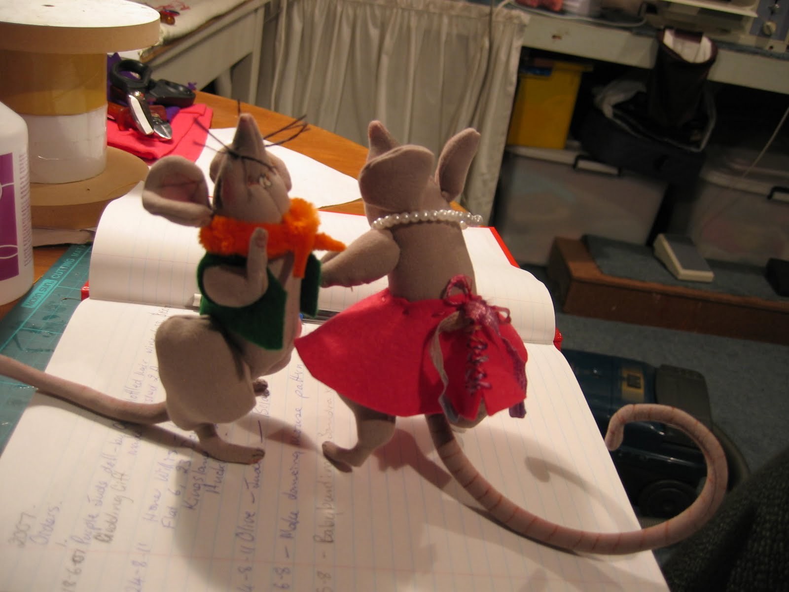 Cloth Doll Pattern "Ragtime Rats" by Sharon Mitchell | eBay