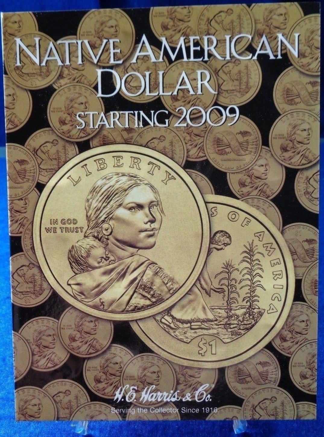 H.E. Harris Native American Dollar Starting 2009 Coin Folder, Album ...