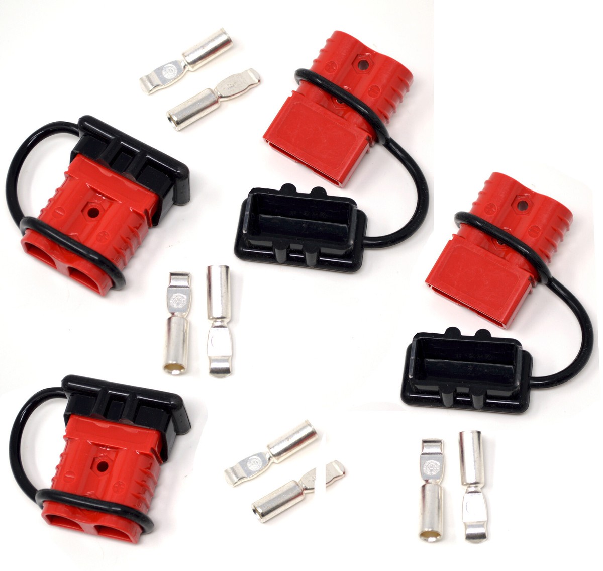 Battery Cable Quick Disconnect Connectors MCTUNING 4 Way Battery