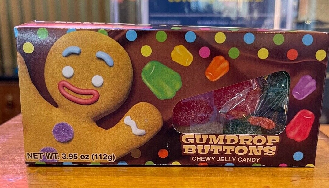 Universal Studios SHREK Gingy Gumdrops Buttons Chewy Jelly Candy New | eBay