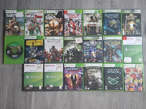 Microsoft Xbox 360 Video Game Lot Bundle of 20 Games Tested Working | eBay