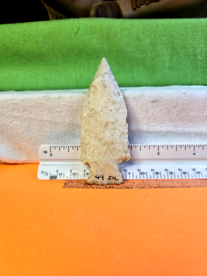 Authentic Pentagonal Etley made of Burlington chert from White co ILL ...