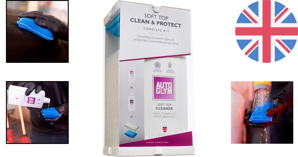 Convertible Top Cleaner & Protector Kit – Unscented Gel, Multiple Uses ...