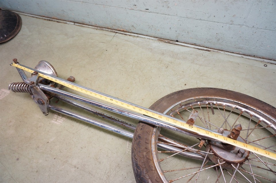 Harley Solo WL WLA Panhead Knucklehead Flathead Chopper *2231A Springer ...