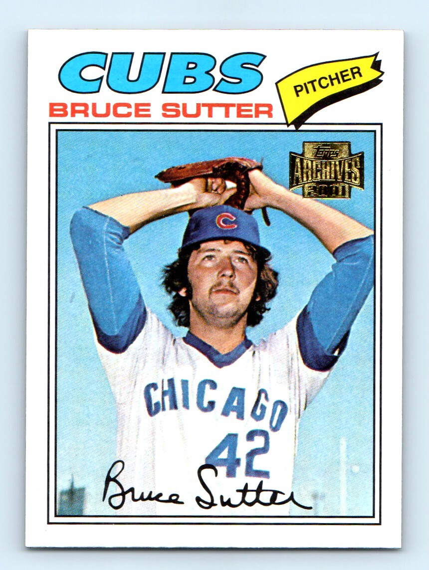 2001 Topps Archives Bruce Sutter Chicago Cubs #79 | eBay