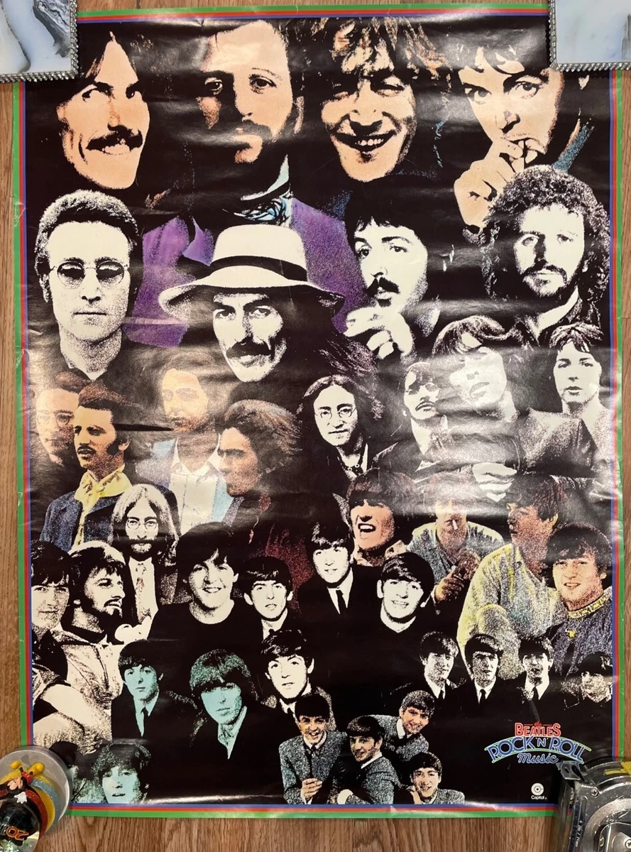 Classic Rock Music Collage