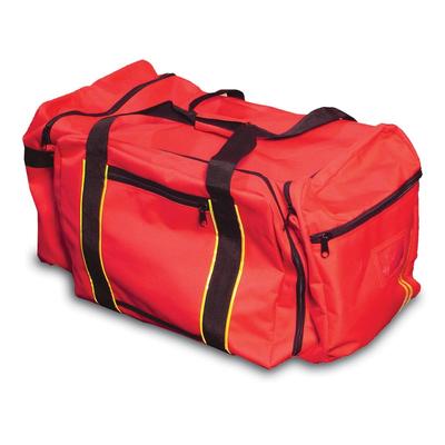 LARGE RED PPE GEAR BAG W/ REFLECTIVE STRIPES EQUIPMENT DUFFEL BAG NEW ...