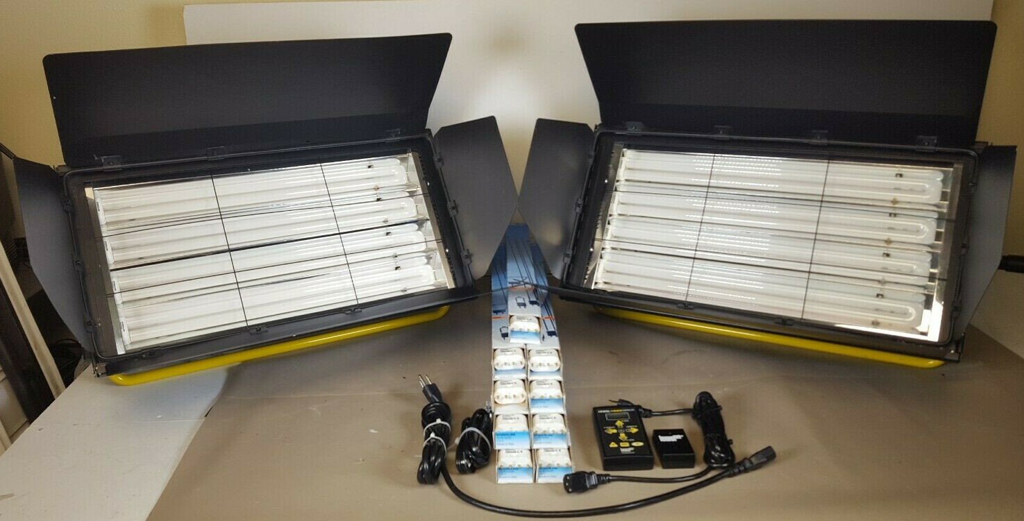 Lowell Dimmable FLS-450DM Studio lighting kit w/ DMX remote control ...