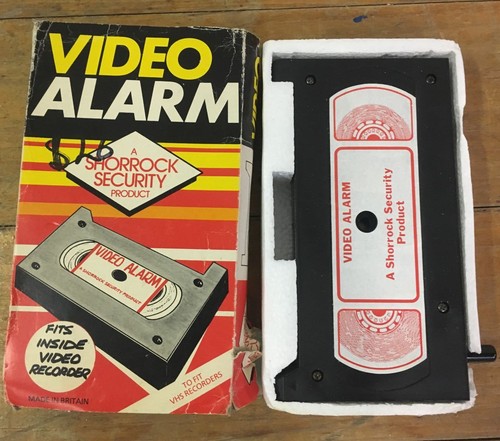 Vintage Shorrock Security Video Alarm - Protect your VCR from theft ...