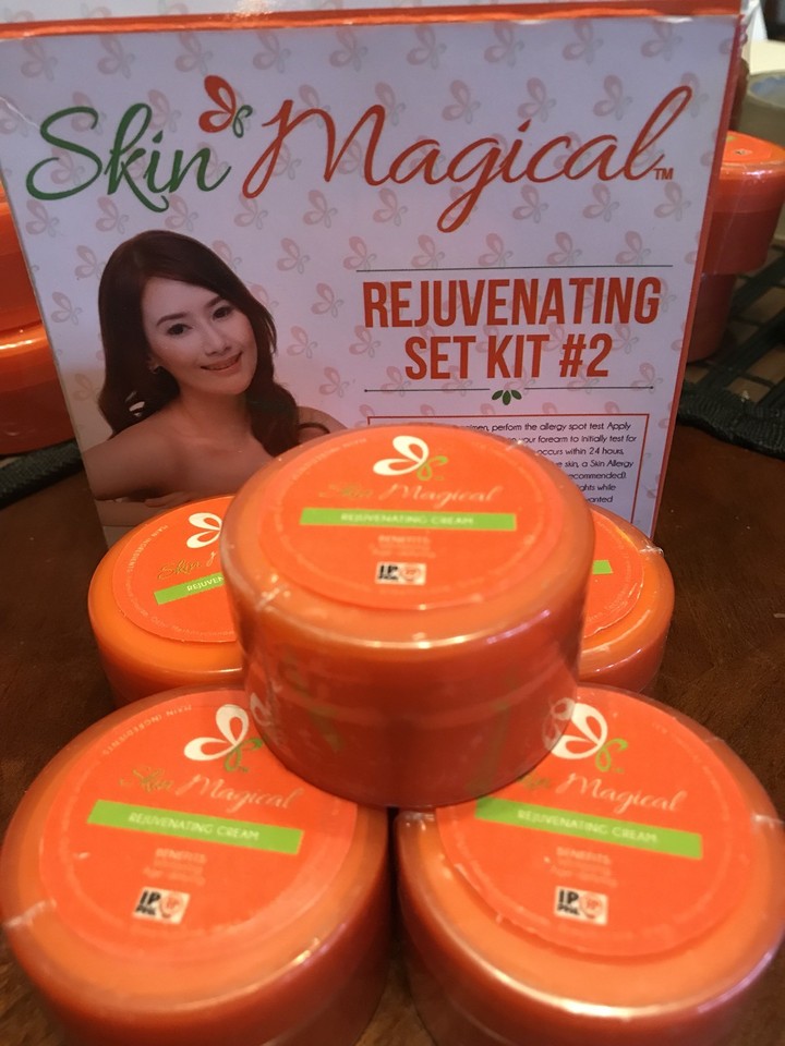Skin Magical Whitening Rejuvenating Facial Set 2 Maintenance 100% ...
