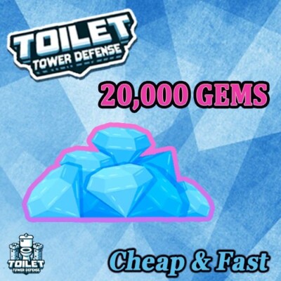 20K Gems 💎 Toilet Tower Defense 💎TTD Gems Cheap & Fast Delivery | eBay
