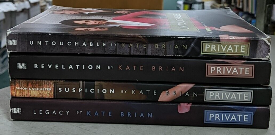 Kate Brian A Private Novel Series Untouchable Revelation Suspicion ...