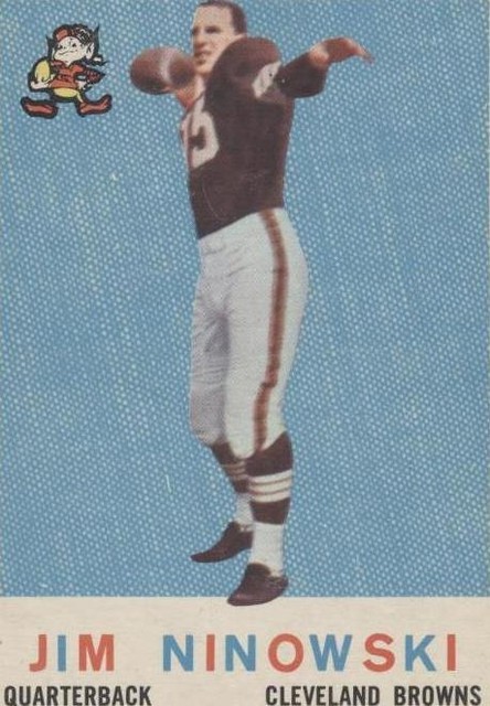 1959 Topps - #125 Jim Ninowski (RC) for sale online | eBay