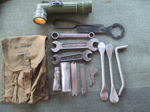 BSA B40 WD ARMY TOOL KIT 1967 ~ WINSTON BARRACKS | eBay UK