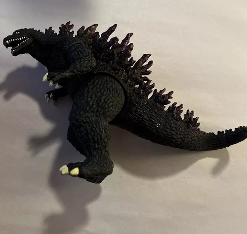 Godzilla Vinyl Kaiju Monster Action Bandhi Figure 2007 Playmates Purple ...