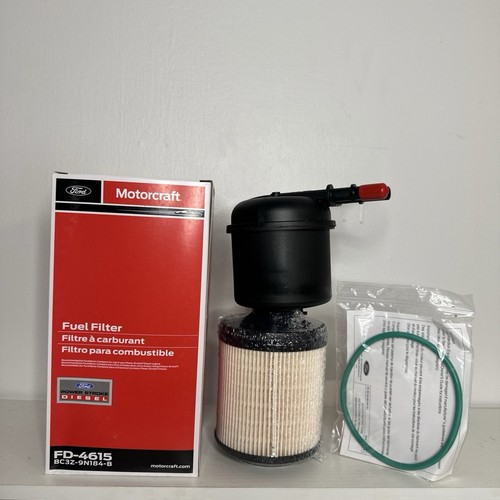 100 Pack Genuine Motorcraft FD4615 Diesel Fuel Filter for Ford F-250 ...