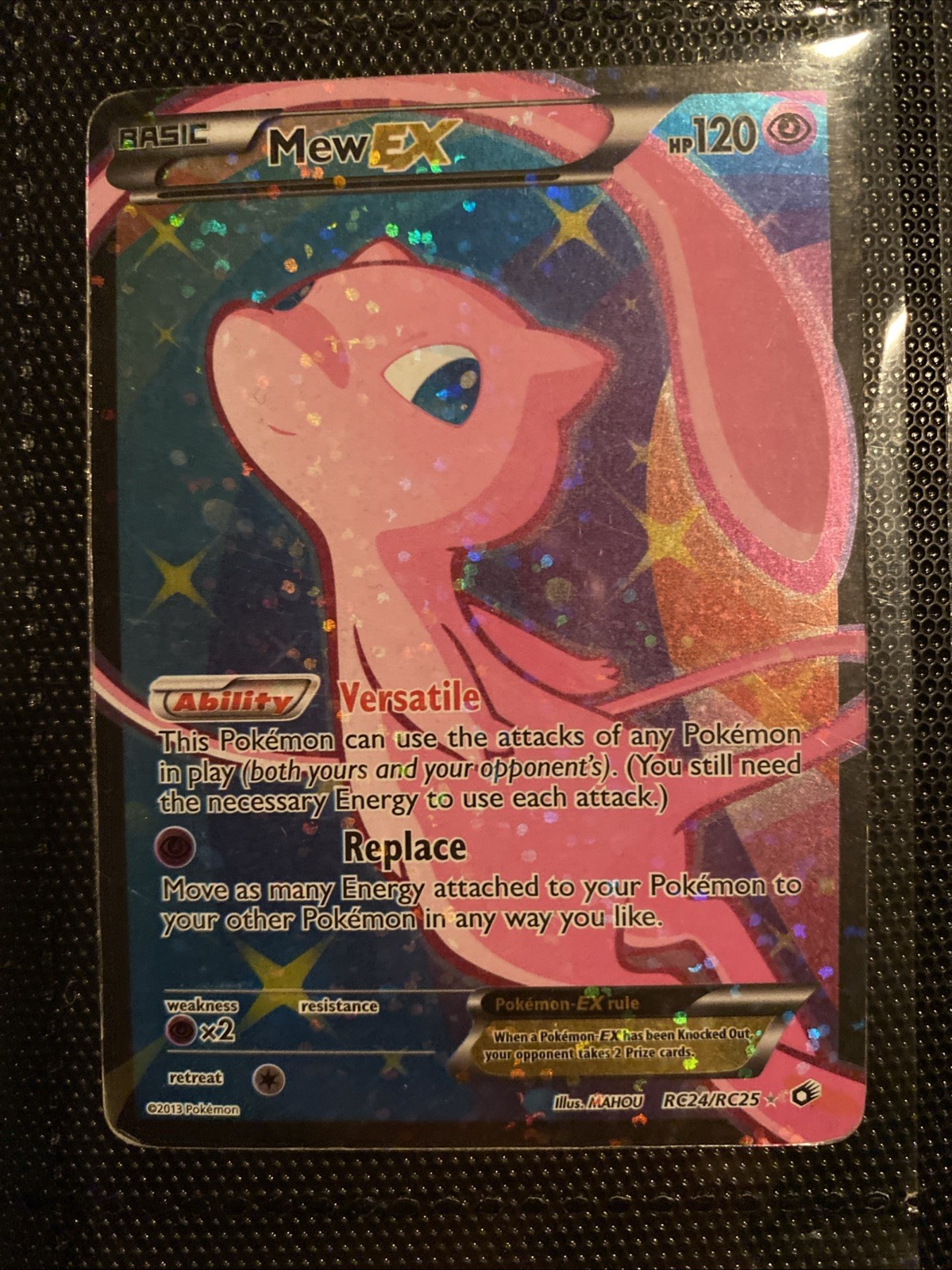 Pokémon TCG Mew EX RC24/RC25 Legendary Treasures Radiant Collection ...