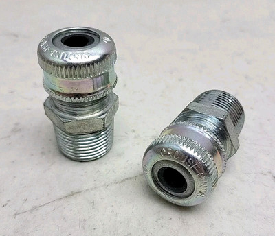 2 Pack Eaton Crouse Hinds CGB293 Cable Gland Connector 0.250-0.375" 3/4 ...