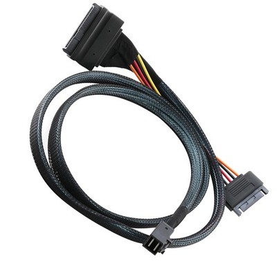 HD SAS SFF-8643 Internal 12GB/s to U.2 SFF-8639 NVMe SSD With SATA ...