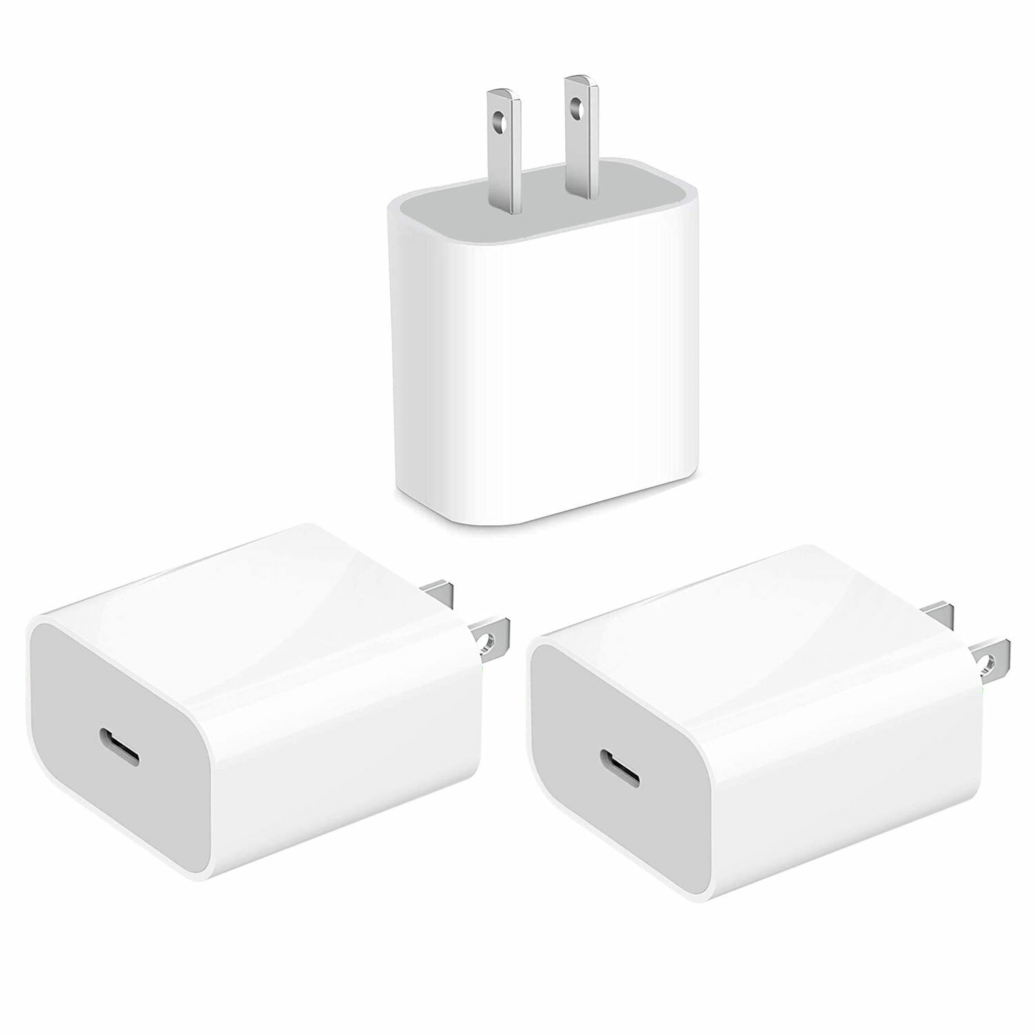 iPhone 15 Pro Max/ iPad Fast Charger 20W USB-C Power Adapter Type C ...