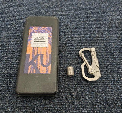 KeyUnity Ku00 Titanium Carabiner Keychain Tool Multitool | eBay