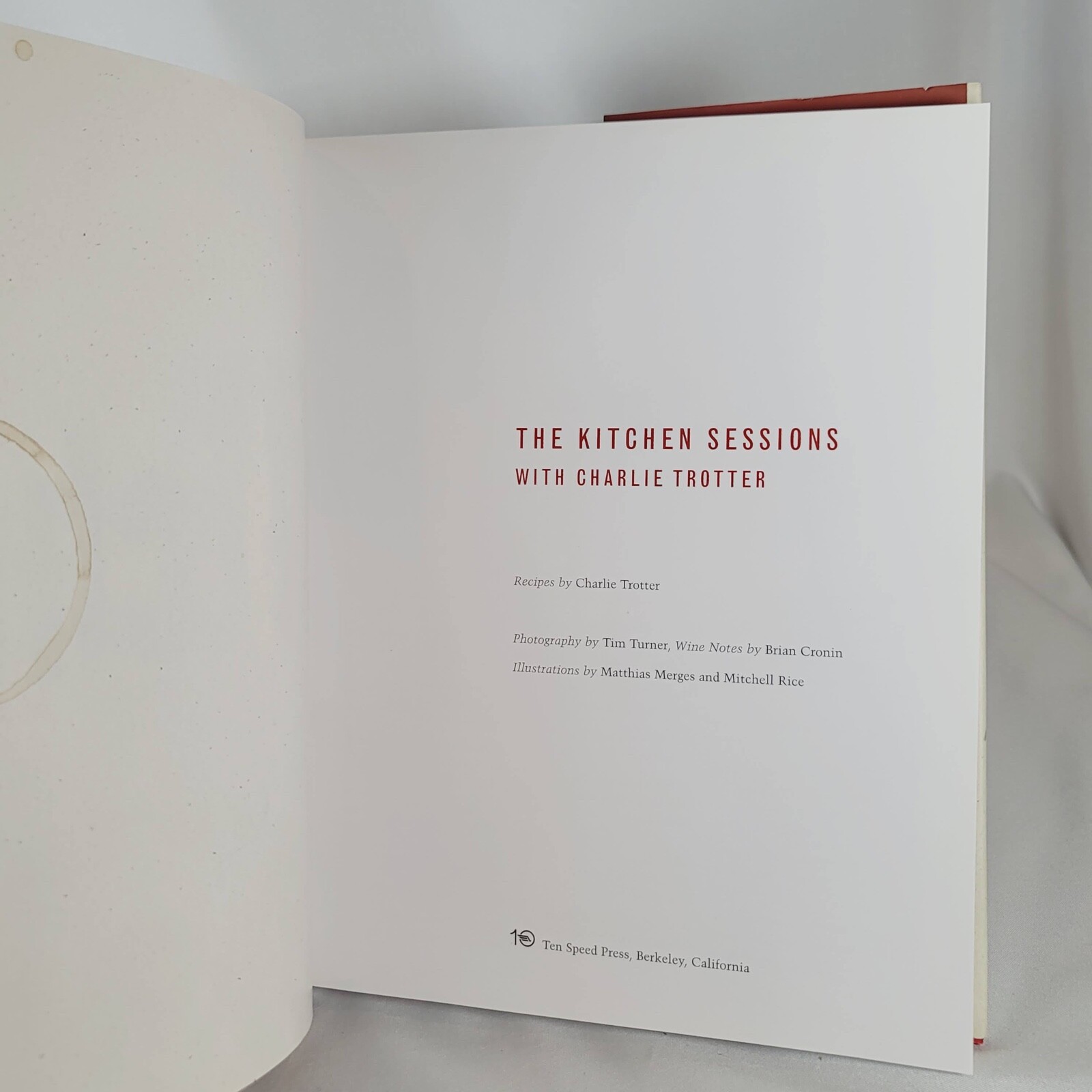 The Kitchen Sessions with Charlie Trotter : [a Cookbook] by Charlie ...