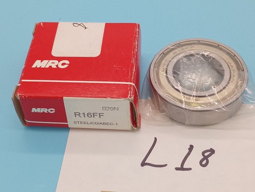 MRC R16FF Deep Groove Ball Bearing Conrad Radial, Series: R Series, 1 ...