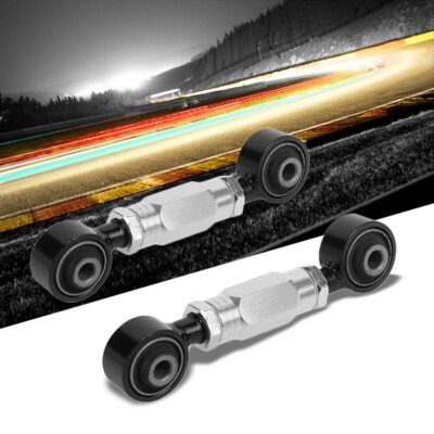 Silver Steel Adjust Rear Toe Camber Control Brace/ROD/ARM/Bar For Civic ...