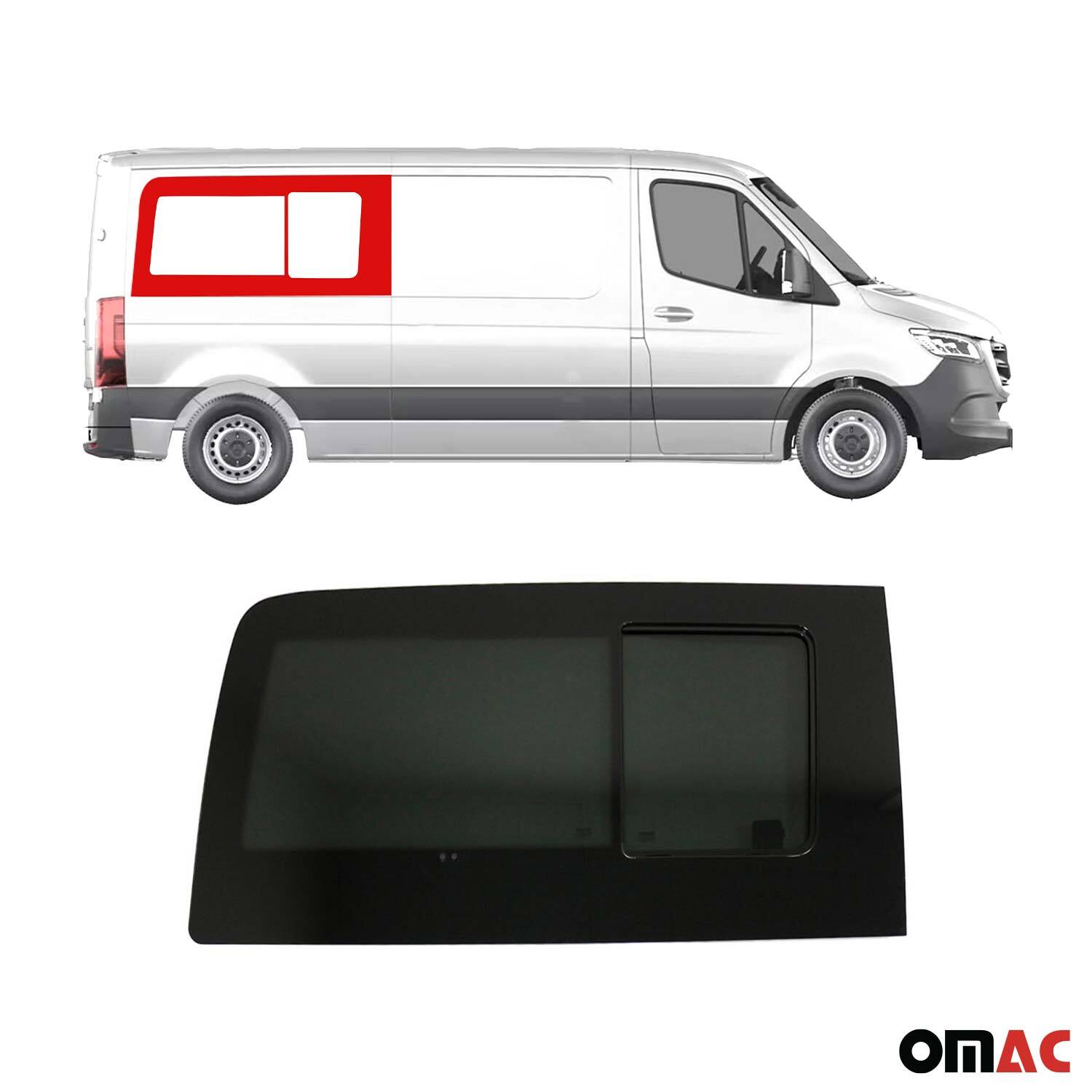 Seitenfenster Schiebefenster für Mercedes Sprinter W907 2018-2024 ...