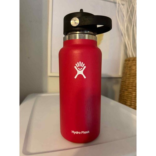 Red Hydro Flask water bottle | eBay